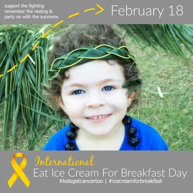 2016 Featured Kids – Eat Ice Cream For Breakfast Day